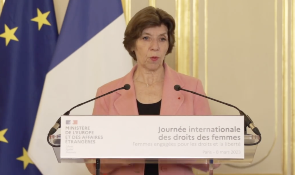 Journée du 8 mars : la France affirme son leadership international en ...